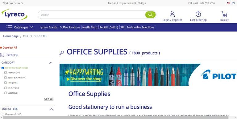 10 Best Office Stationery Supplies in Malaysia 2025 | Latest